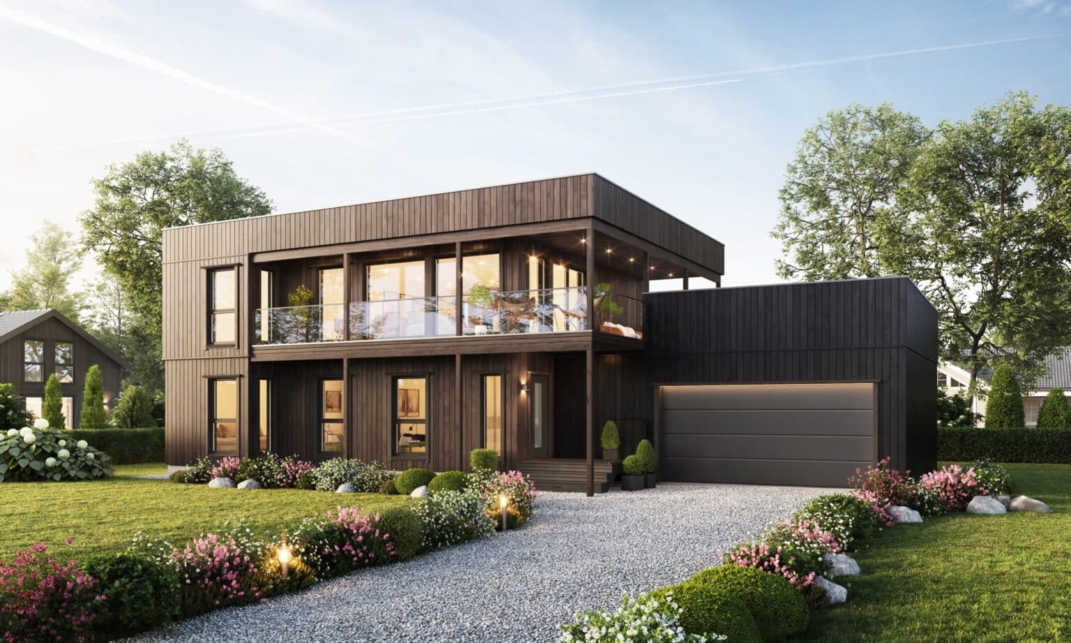 Moderne ferdighus og funkishus - Husmodeller fra Selbuhus